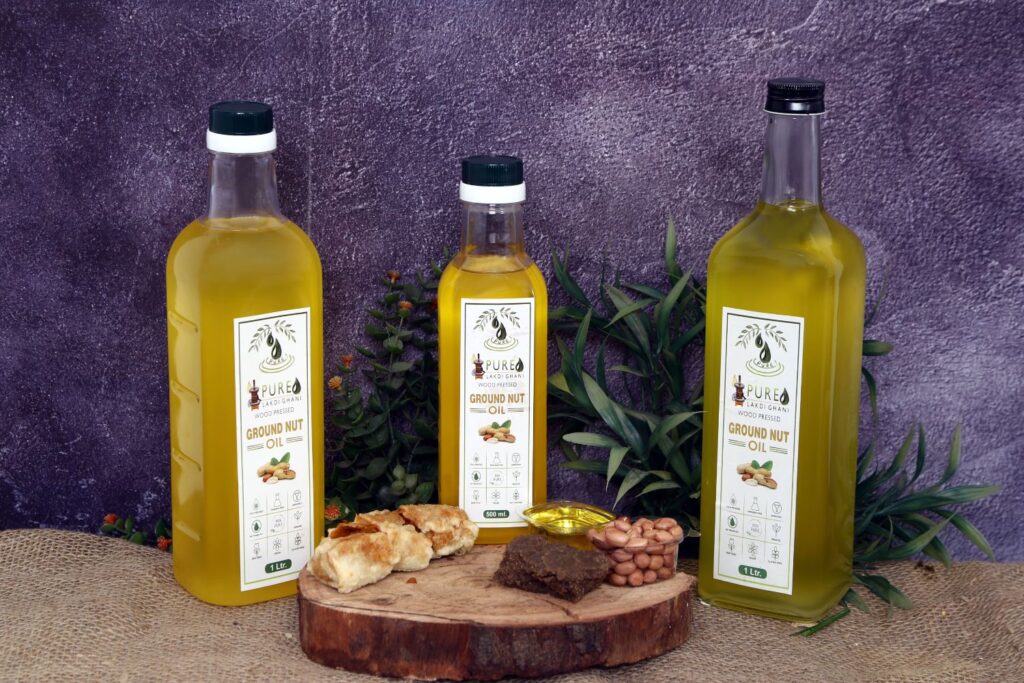 Pure Lakdi Ghani – Groundnut Oil